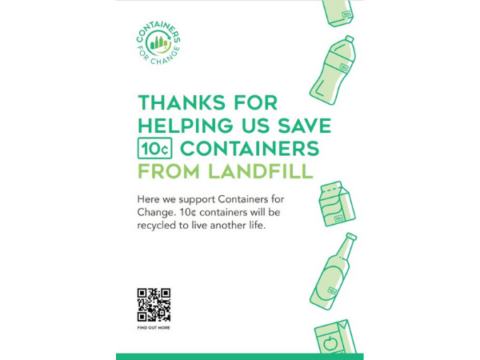 Posters & Signage | Containers for Change WA Shop