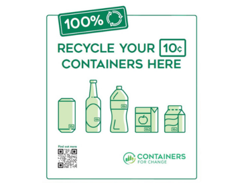 Bin Sticker, In Room | Containers for Change