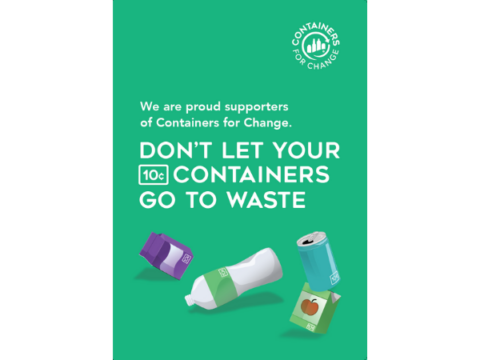 Posters & Signage | Containers for Change WA Shop