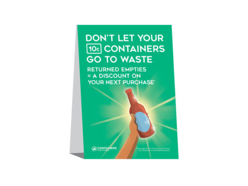Posters & Signage | Containers for Change WA Shop